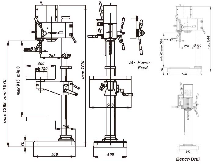 ARBOGA Electric Tools, Drill Press Machine - Ansontools.com