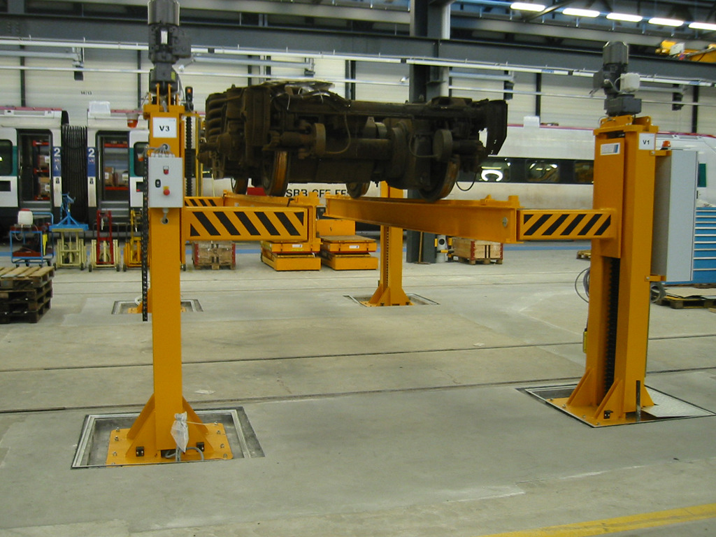 Pfaff Siberblau, Special Tools, Bogie Repair Hoists - Ansontools.com